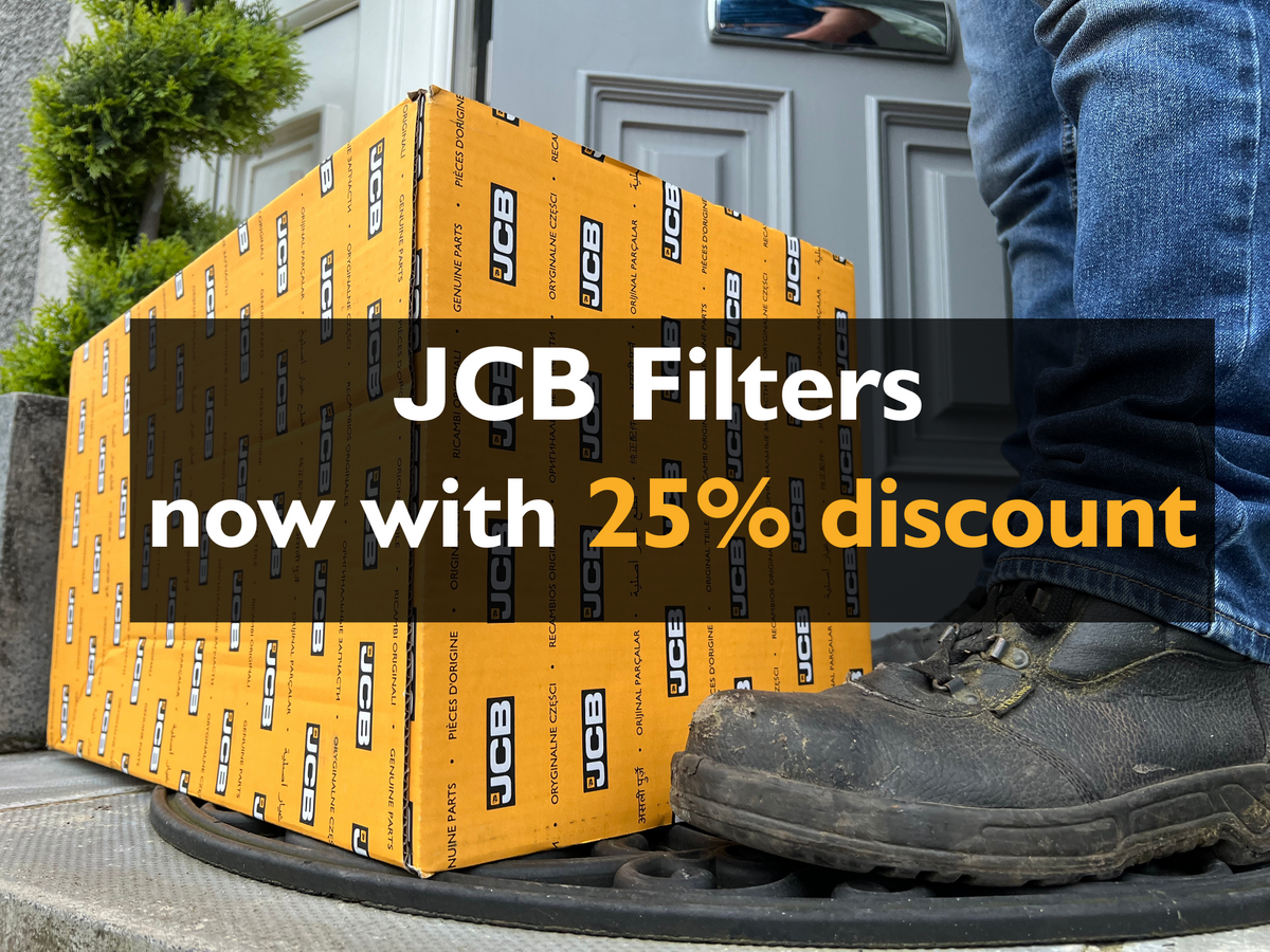 Maximising Performance: The Importance of JCB Filters with a 25% Disco ...